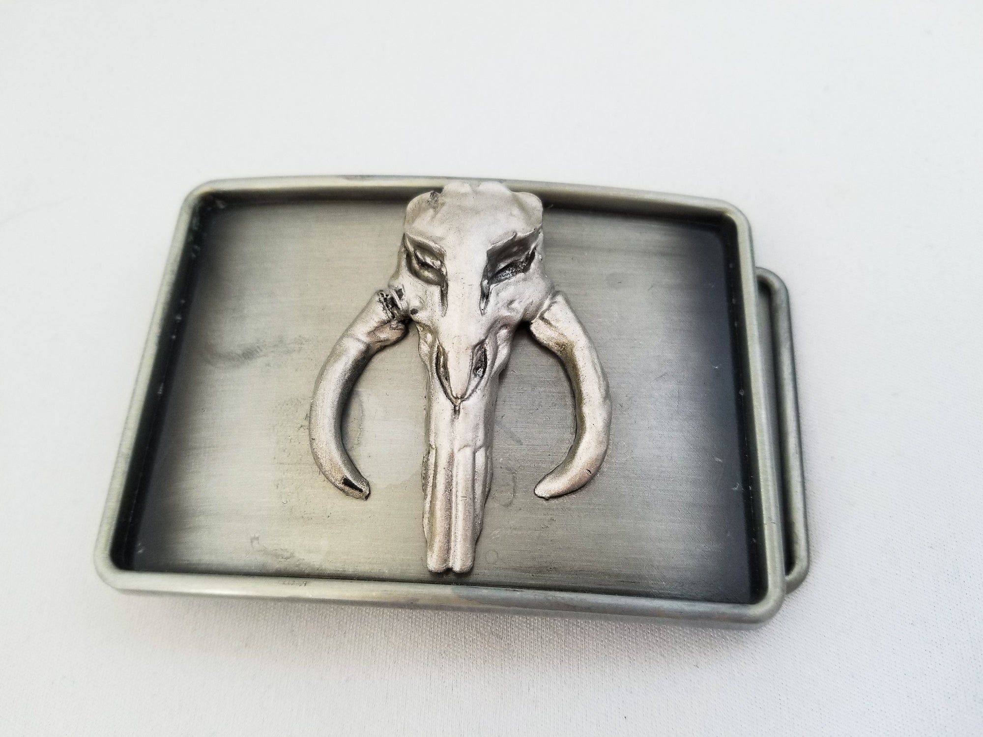 Mandalorian Mythosaur Skull Metal Belt Buckle – CeredirDesign